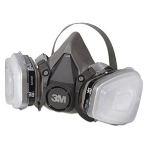 3m 6111pa1a half facepiece paint spray/pesticide respirator, small