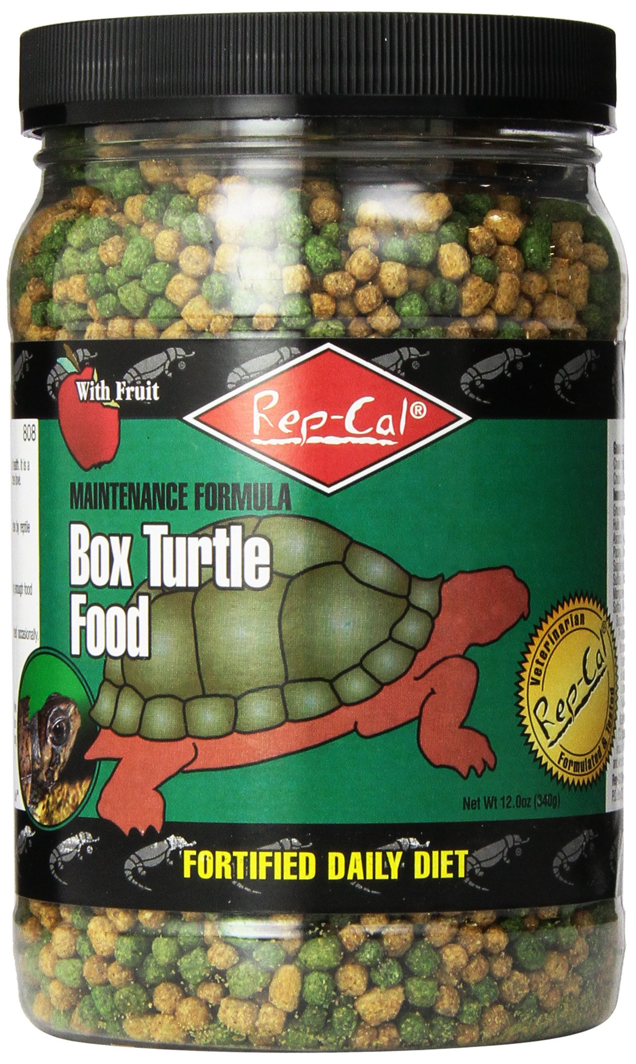 Rep-Cal Srp00808 Box Turtle Food, 12-Ounce