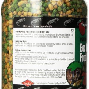 Rep-Cal Srp00808 Box Turtle Food, 12-Ounce