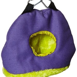 Prevue Pet Products BPV1167 Snuggle Sack Bird Nest with 2-Inch Opening, Small, Colors May Vary