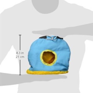 Prevue Pet Products BPV1169 Large Snuggle Sack Bird Nest with 3-1/2-Inch Opening, Colors Vary