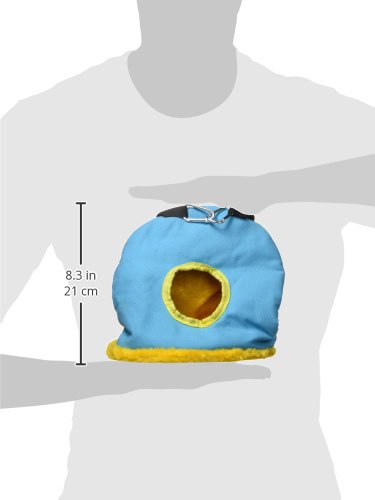 Prevue Pet Products BPV1169 Large Snuggle Sack Bird Nest with 3-1/2-Inch Opening, Colors Vary