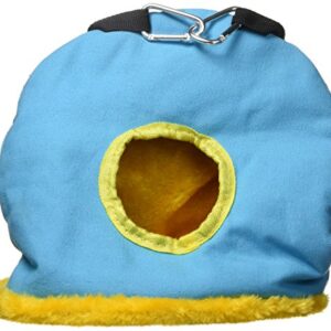 Prevue Pet Products BPV1169 Large Snuggle Sack Bird Nest with 3-1/2-Inch Opening, Colors Vary