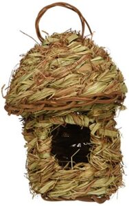 prevue pet products bpv1158 finch bird pagoda top hut nest