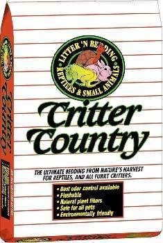 Mountain Meadows Pet Prod SMM50040 Critter Country Small Animal and Reptile Bedding/Litter, 40-Pound