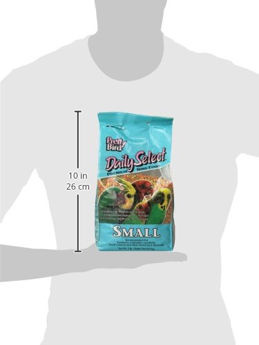 Pretty Bird International Bpb73116 2-Pound Daily Select Premium Bird Food, Small