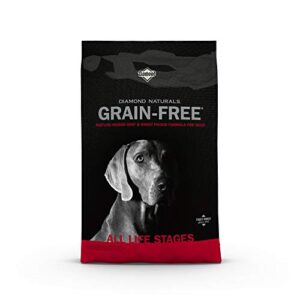 diamond naturals grain free real meat recipe premium dry dog food with real pasture raised beef 28lb