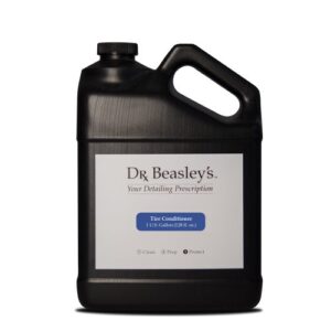 dr. beasley's tire conditioner- 1 gallon, prevents cracking and fading, helps resist uv damage, restores moisture and color