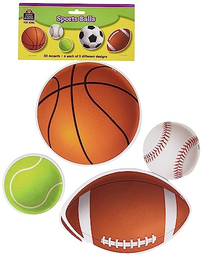 Teacher Created Resources 4086 Sports Balls Accents