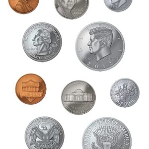 Teacher Created Resources (5337) Money - Coins Accents,Silver/Brown