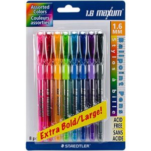 Staedtler Maxum 1.6mm Tip Ballpoint Pens