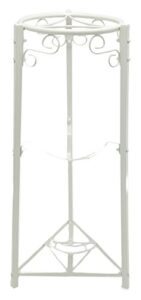 bluewave 3-step floor metal stand - 35", white