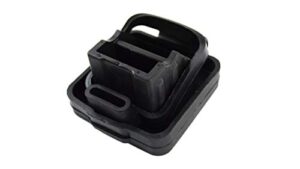 genuine jeep accessories 82208453ab hitch receiver plug, black