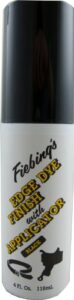 fiebings edge dye finish with applicator, black 4oz