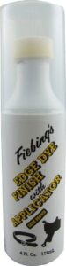 fiebing's edge dye finish with applicator - 4 ounces, brown