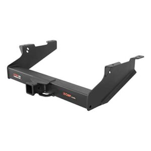 curt 15704 commercial duty class 5 trailer hitch, 2-1/2-inch receiver, compatible with select dodge ram 1500, 2500, 3500 , black