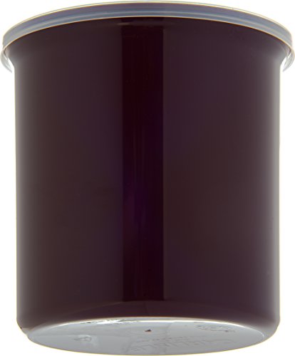 Carlisle FoodService Products Classic™ Round Storage Container with Lid, 1.2 Quart Crock, Brown