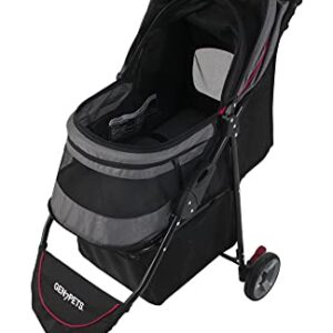 Gen7Pets Regal Plus Dog Stroller - Gray Shadow Pet Stroller