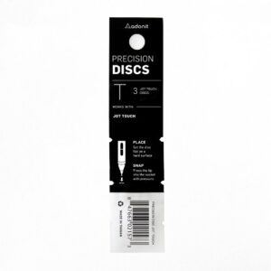 adonit adtrd replacement discs for jot mini, jot pro, jot flip, and jot touch 4 (pack of 3)