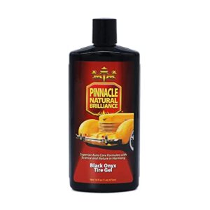 pinnacle natural brilliance pin-420 black onyx tire gel, 16 fl. oz.