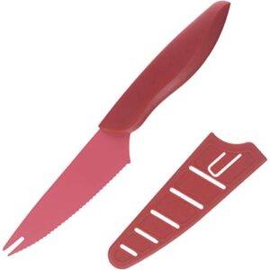 KAI Pure Komachi 2 Red 4 Inch Tomato Knife