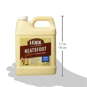 Manna Pro Lexol Neatsfoot Leather Conditioner | Helps Soften and Renew | 1 Liter