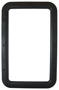 valterra a77012 black carded interior entrance door window frame