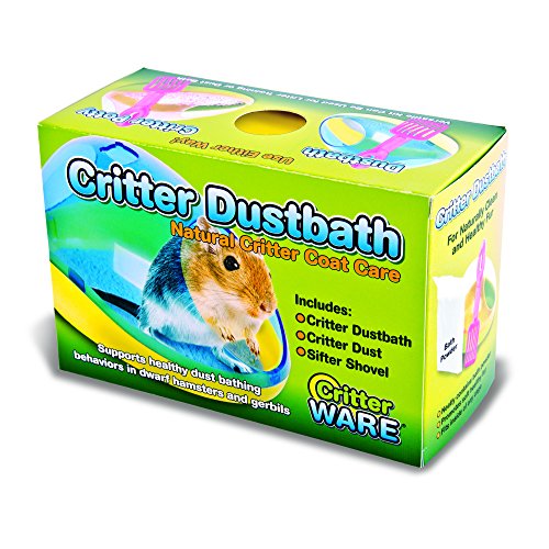 Ware Manufacturing Critter Potty/Dust bath Kit for Small Animals - Colors May Vary