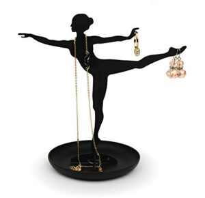 kikkerland ballerina jewelry stand