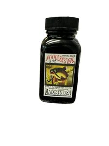 noodler's fountain ink, 3 oz bottle, bernanke black (19066)