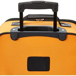 Rockland Fashion Softside Upright Luggage Set,Expandable, Orange, 2-Piece (14/19)