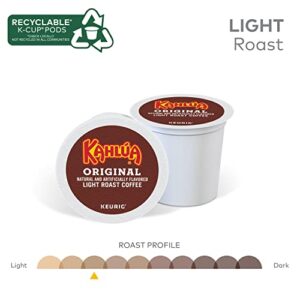 Kahlua Original, Single-Serve Keurig K-Cup Pod, Light Roast Coffee, 24 Count