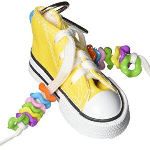 Super Bird Creations SB719 Beaker Sneaker Bird Toy, Small/Medium Bird Size, 6" x 2"