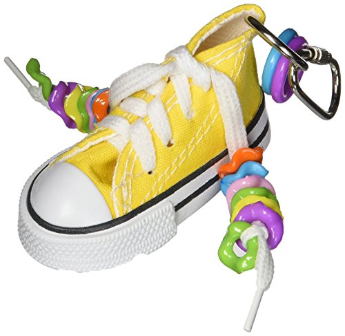 Super Bird Creations SB719 Beaker Sneaker Bird Toy, Small/Medium Bird Size, 6" x 2"