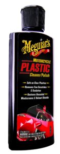 meguiar's mc20506 motorcycle plastic cleaner/polish - 6 oz.