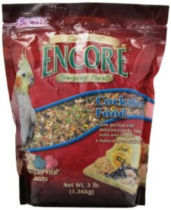 f.m.brown's encore gourmet cockatiel food