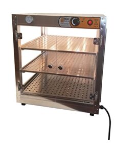 heatmax commercial 202024 countertop pizza and food warmer display -- made in usa with service and support