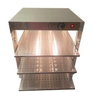 HeatMax Commercial 202024 Countertop Pizza and Food Warmer Display -- MADE IN USA with service and support