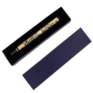 Gullor Advanced Fountain PEN Jinhao 5000 Dragon Year Golden with Black