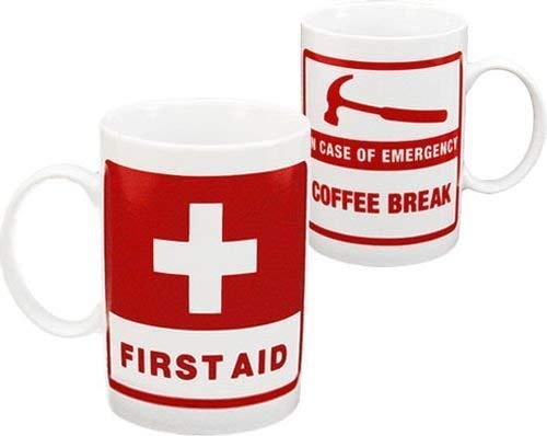 Wild Eye Designs Ceramic First Aid Coffee Mug - Tea Cup