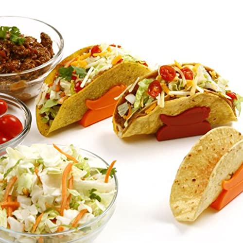 Norpro Taco Holders, Multicolored, Set of 4