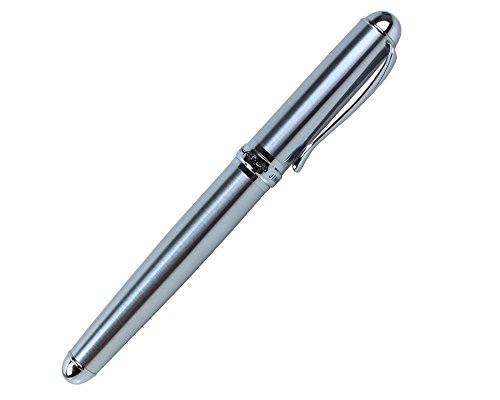 Gullor Advanced Full Silvery Mat Fountain Pen Jinhao X750 Broad 18kgp Best Metal Pen