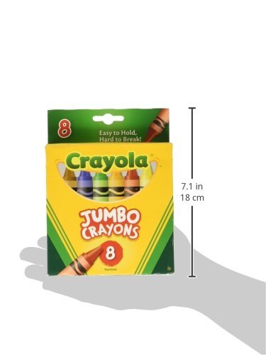 Crayons Jumbo 8ct Peggable Tuck Box [Set of 2], 3 years & up