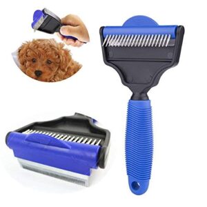 pet grooming - the desheddinator dog brush dog comb and undercoat rake for dogs cats + horses. cat brush for shedding, cat grooming brush, cat comb & cat groomer at cat products. de-shedding tool