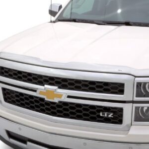 Auto Ventshade [AVS] Aeroskin Hood Protector | 2014 - 2015 Chevrolet Silverado 1500, Low Profile/Flush - Chrome | 622062