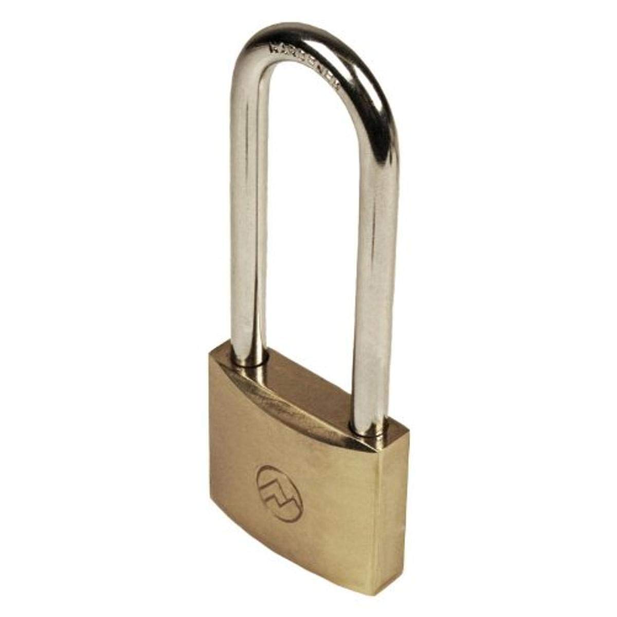 FJM Security Products Mountain Series (BP125ALS-51) Solid Brass Padlocks, 1-1/4" Wide Keyed Alike, 2-1/8" Long Shackle