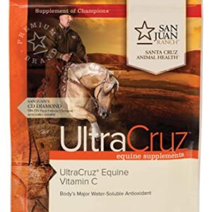 UltraCruz Equine Vitamin C Supplement for Horses, 1 lb, Powder (50 Day Supply)