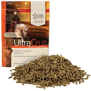 UltraCruz Equine Vitamin C Supplement for Horses, 1 lb, Powder (50 Day Supply)