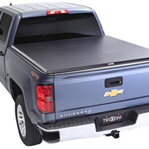 TruXedo TruXport Soft Roll Up Truck Bed Tonneau Cover | 272001 | Fits 2014 - 2018, 2019 Limited/Legacy Chevy/GMC Silverado/Sierra 1500, 2015-19 2500/3500HD 6' 7" Bed (78.9")