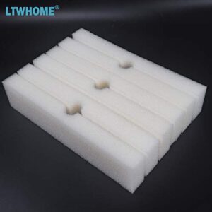 LTWHOME Foam Filters Suitable for Fluval Fx5 / FX6 X 6 Pk